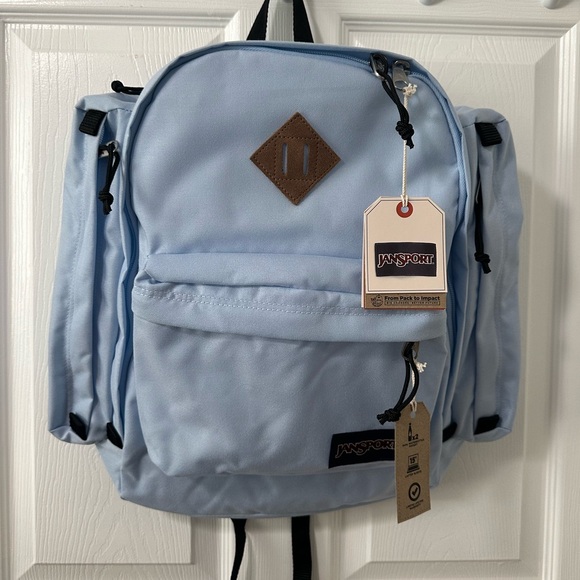 Jansport | Accessories | New Jansport Field Pack Hydrangea Light Blue ...